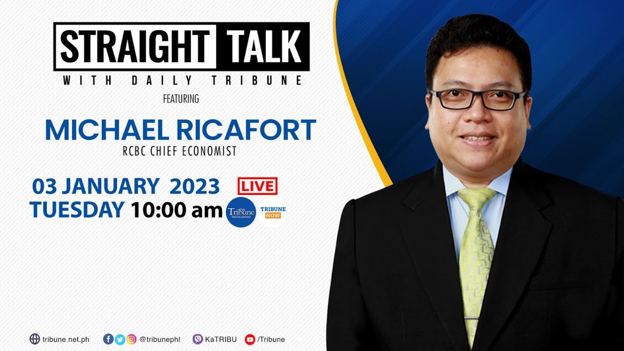 Michael Ricafort | Straight Talk (03 January 2023) - YouTube