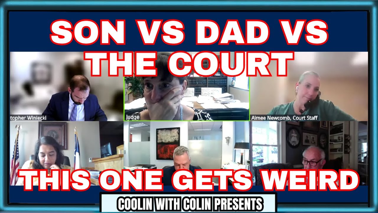 Son Vs Dad Vs The Court - Weird hearing - YouTube