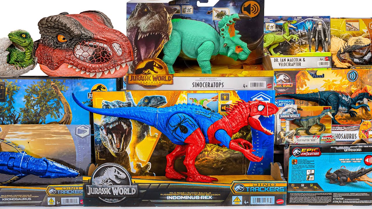Jurassic World Unboxing Review | Crazy RC Dino Bot | Mega Dinosaur ...