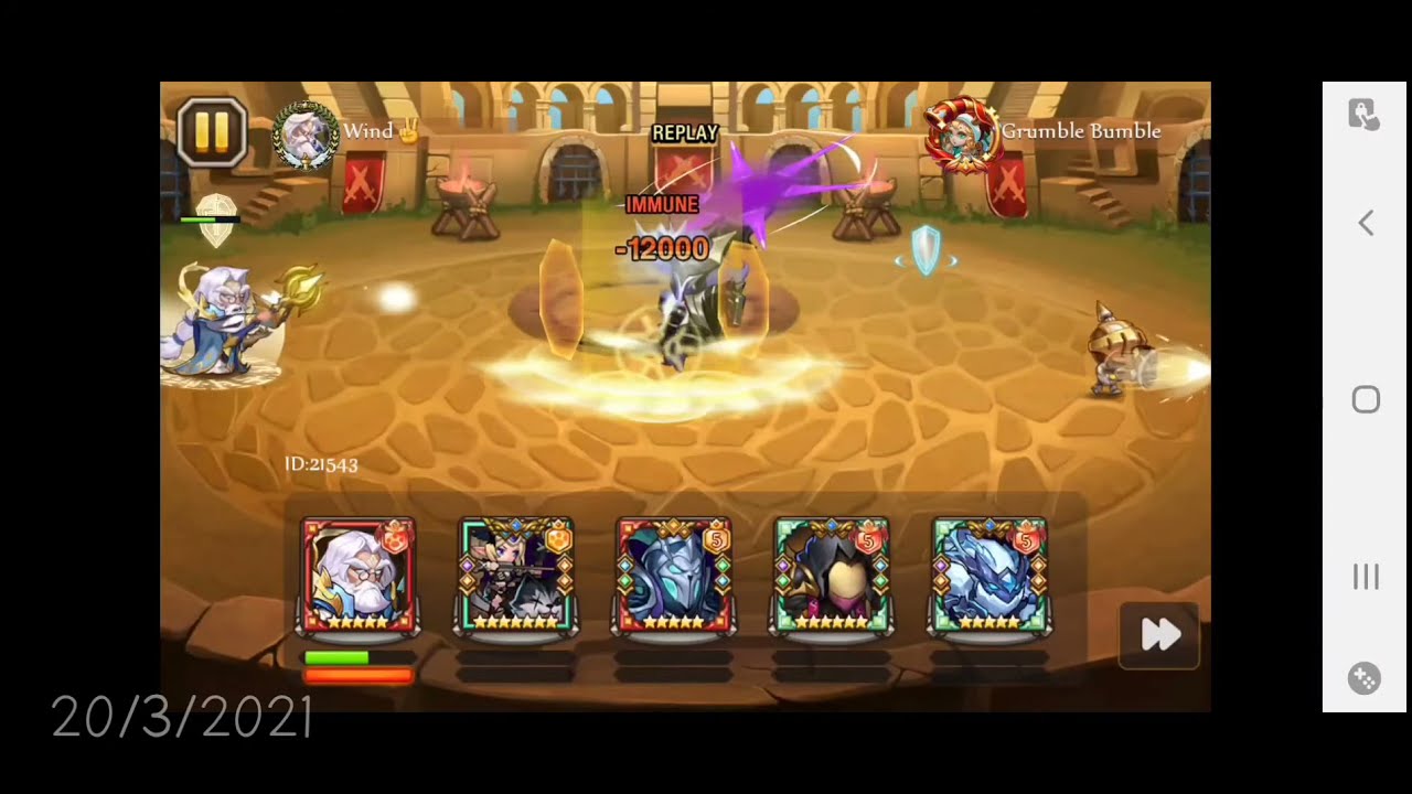 Soul Hunters Gabriel Arena Fight (Not Awakening) - YouTube