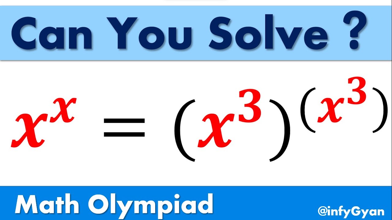 Master Exponential Equations: Easy Techniques for Math Olympiad Success ...