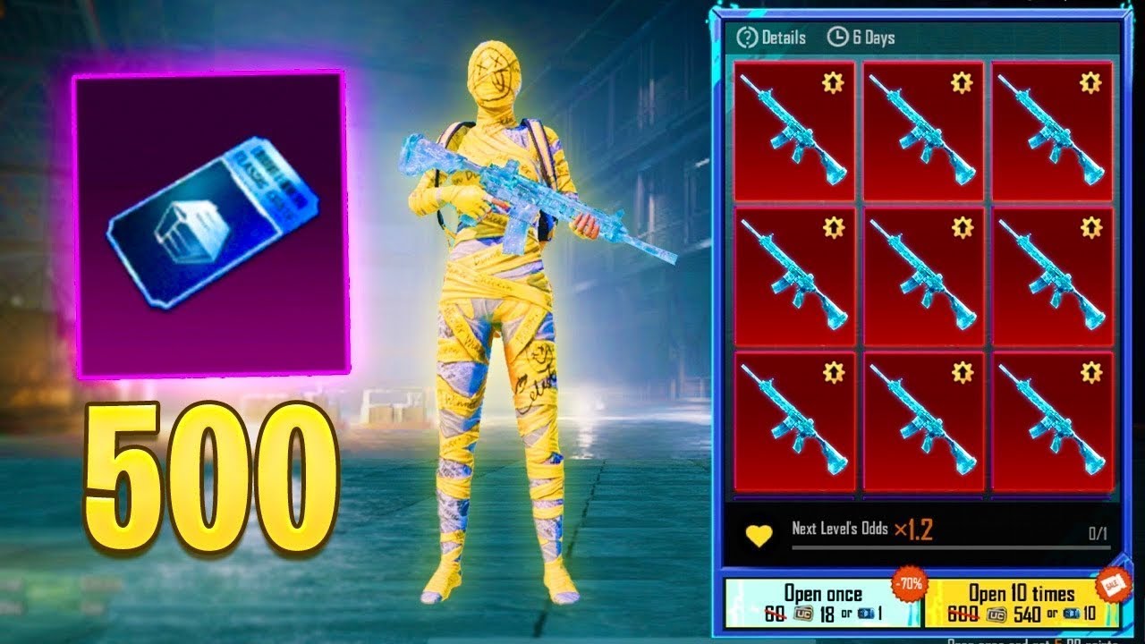 Free 500 Classic Creats & 10000 AG | Rayyan YT | PUBG MOBILE - YouTube