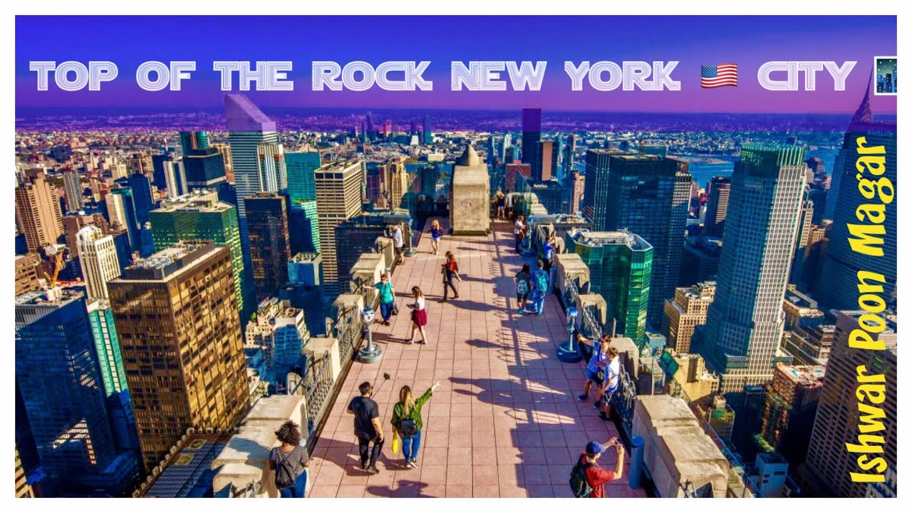 Top of The Rock Observatory New York USA | #topoftherock # ...