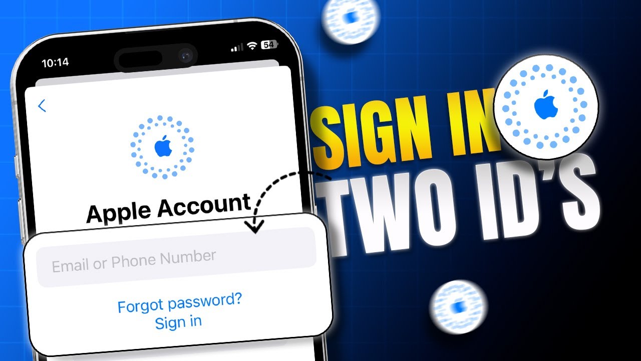 How To Sign in Two Apple IDs on iPhone | Use Double Apple ID Accounts ...