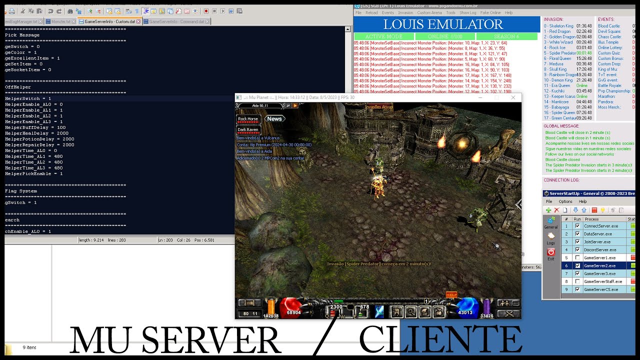 Como criar 1 servidor de Mu Online (MuEmu) todo explicado. - YouTube