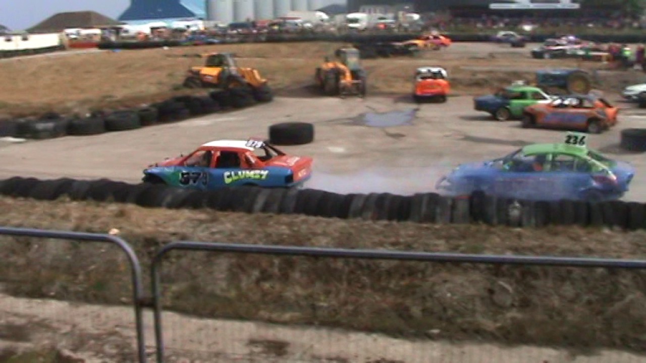 crimond raceway bangers race2 22nd July 2017 - YouTube