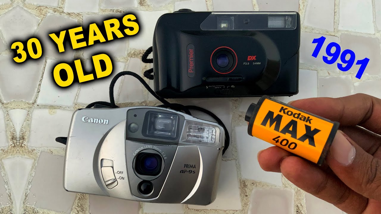 Trying 30 YEAR OLD CAMERA | 1991 Camera testing in 2021 - YouTube