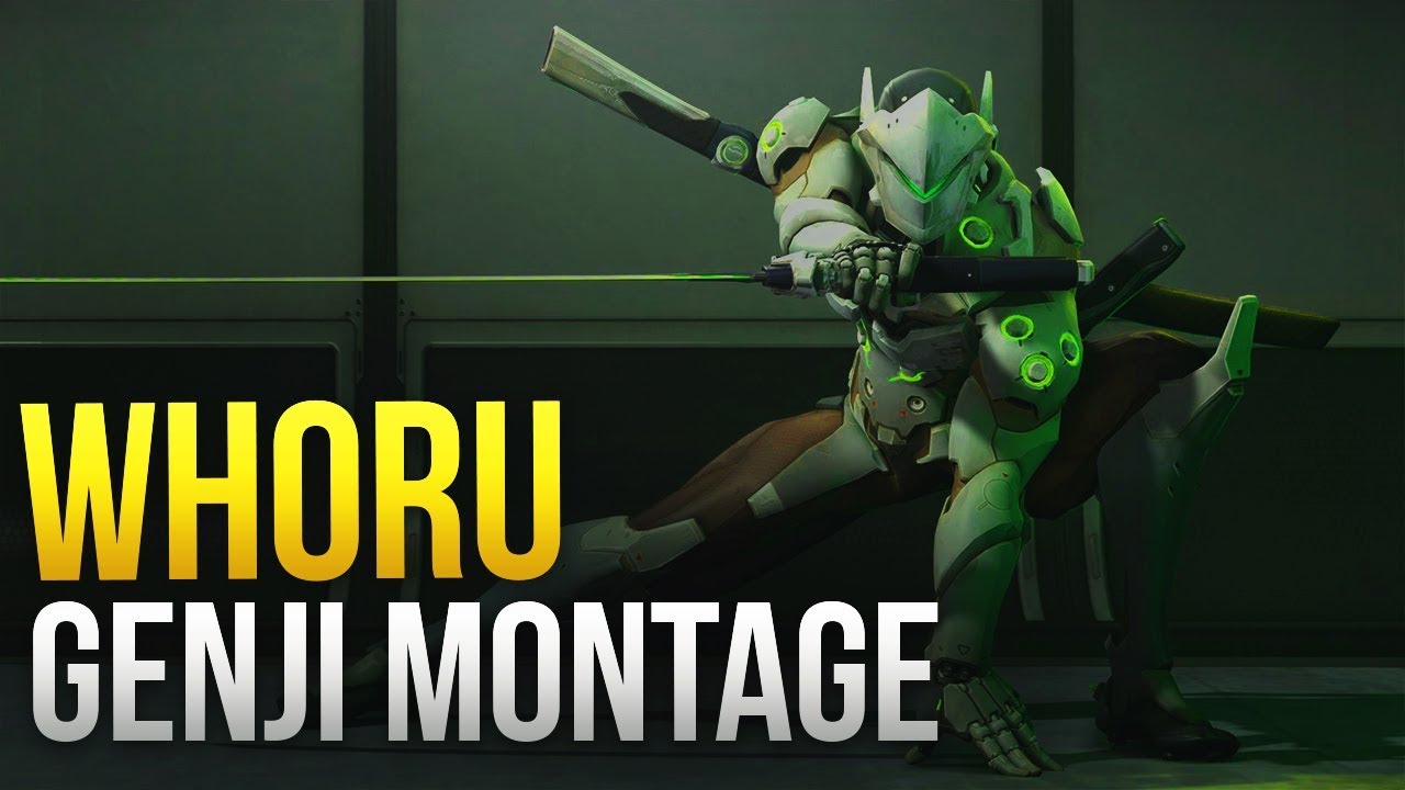 Whoru - INSANE Genji Pro Montage - Overwatch Montage - YouTube