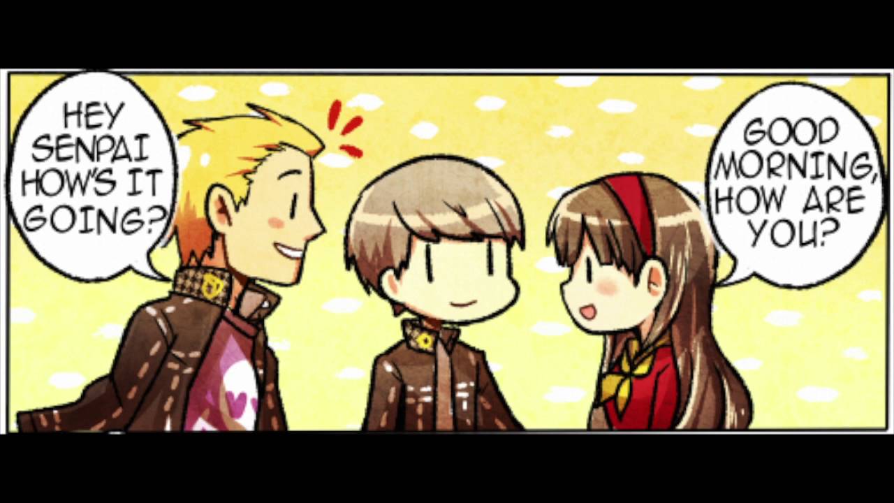 People Talking in Text (K009/Persona 4 Dub) - YouTube