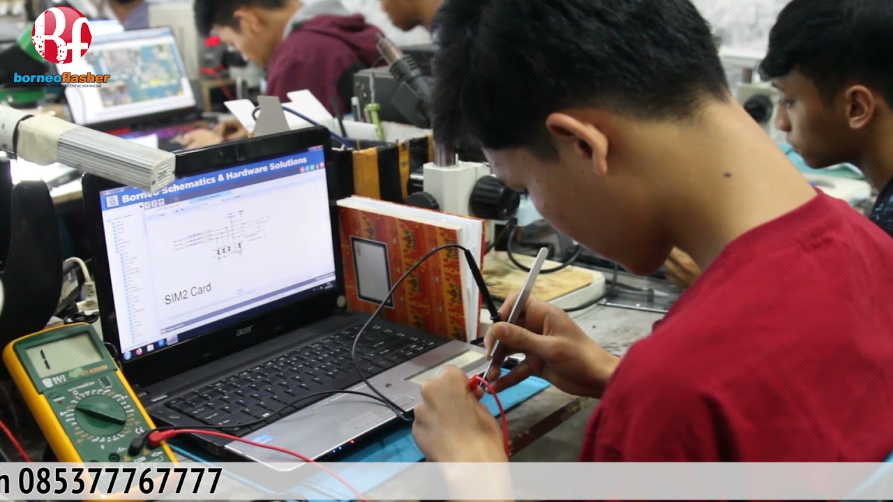 TESTIMONI SISWA TRAINING REPARASI HANDPHONE DI MARKAS BORNEO FLASHER ...