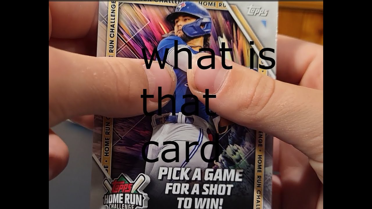 I get some weird baseball cards - YouTube