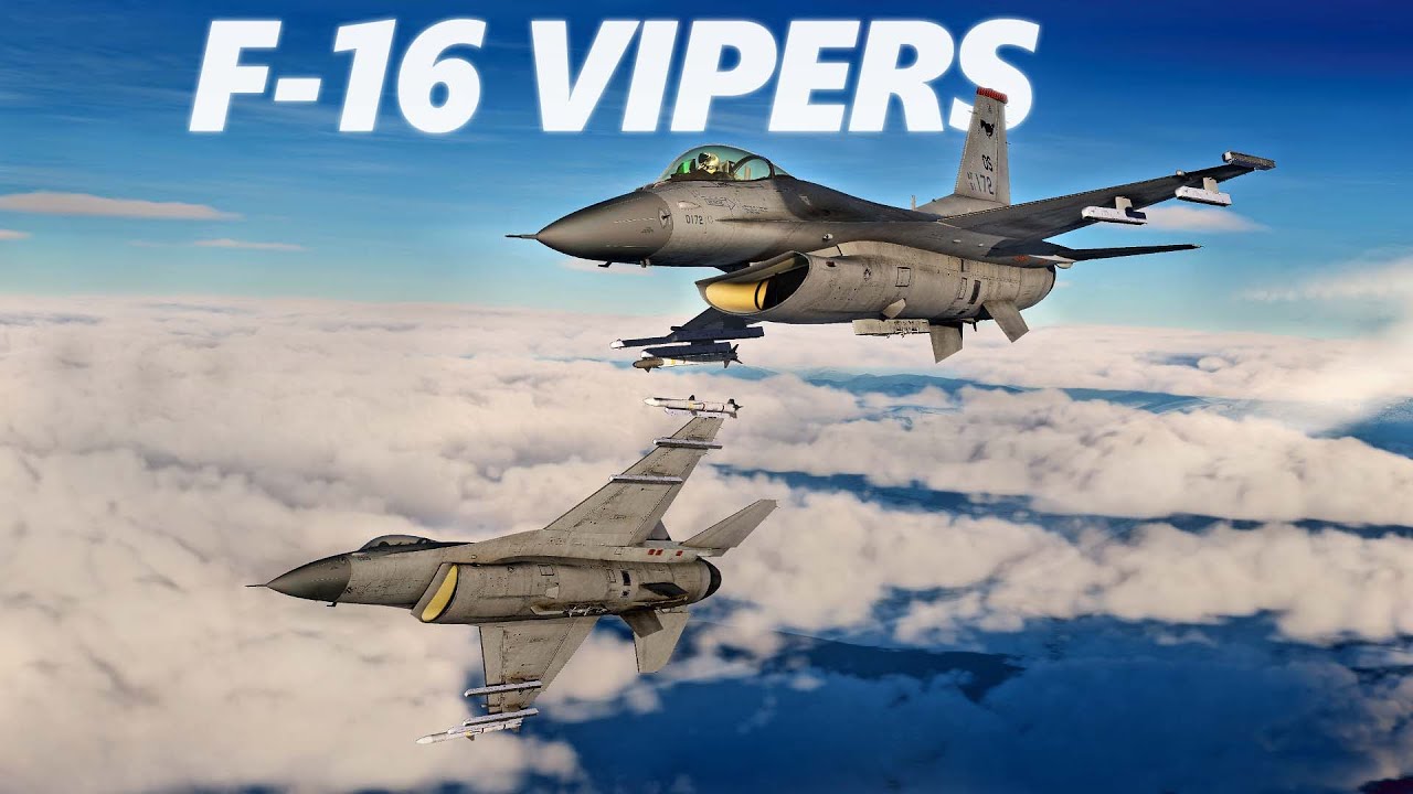 F-16 Viper Defensive Counter Air | DCS World - YouTube