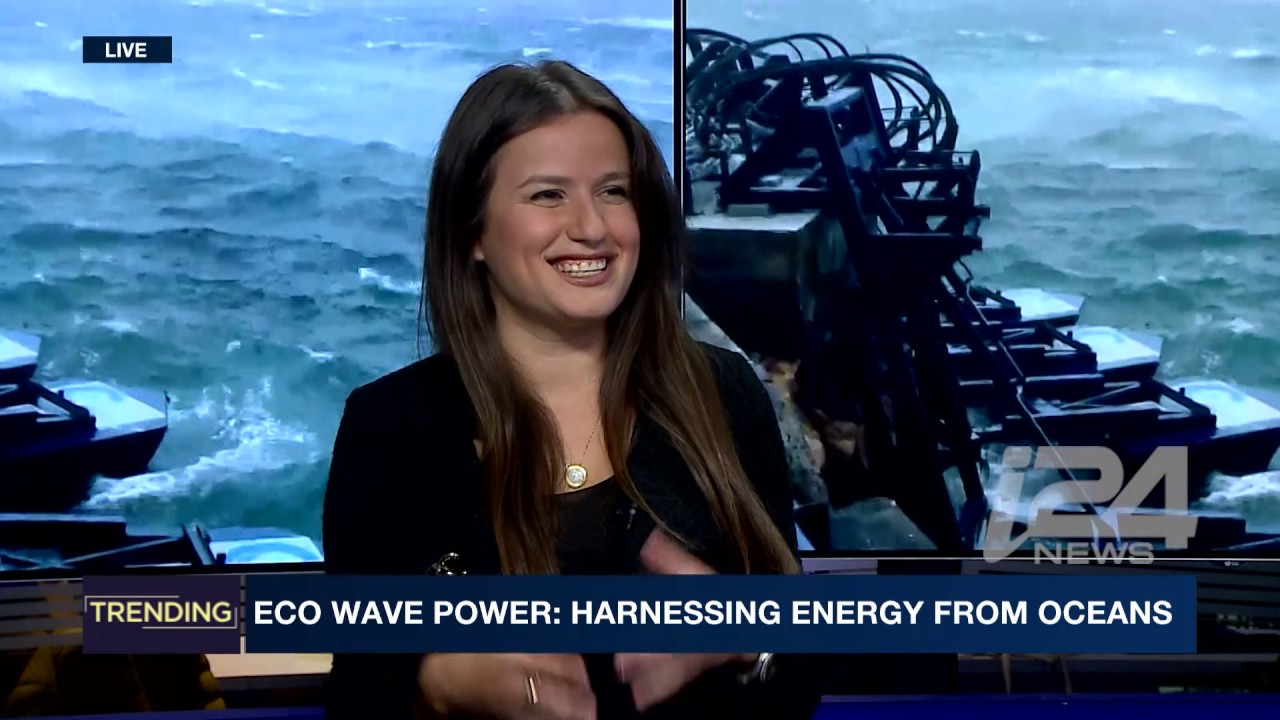 Eco Wave Power: Inna Braverman Interview for i24 Trending Innovation ...