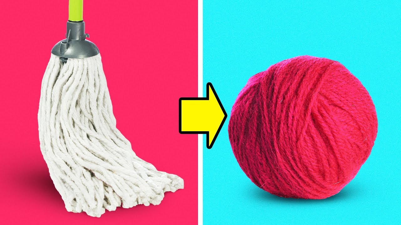 8 EASY AND COOL YARN IDEAS - YouTube