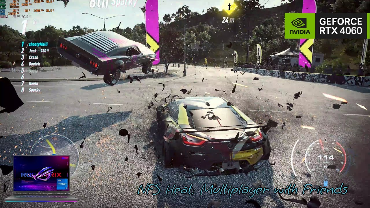 Need for Speed: Heat Multiplayer with Friends | RTX 4060 8GB | QHD ...