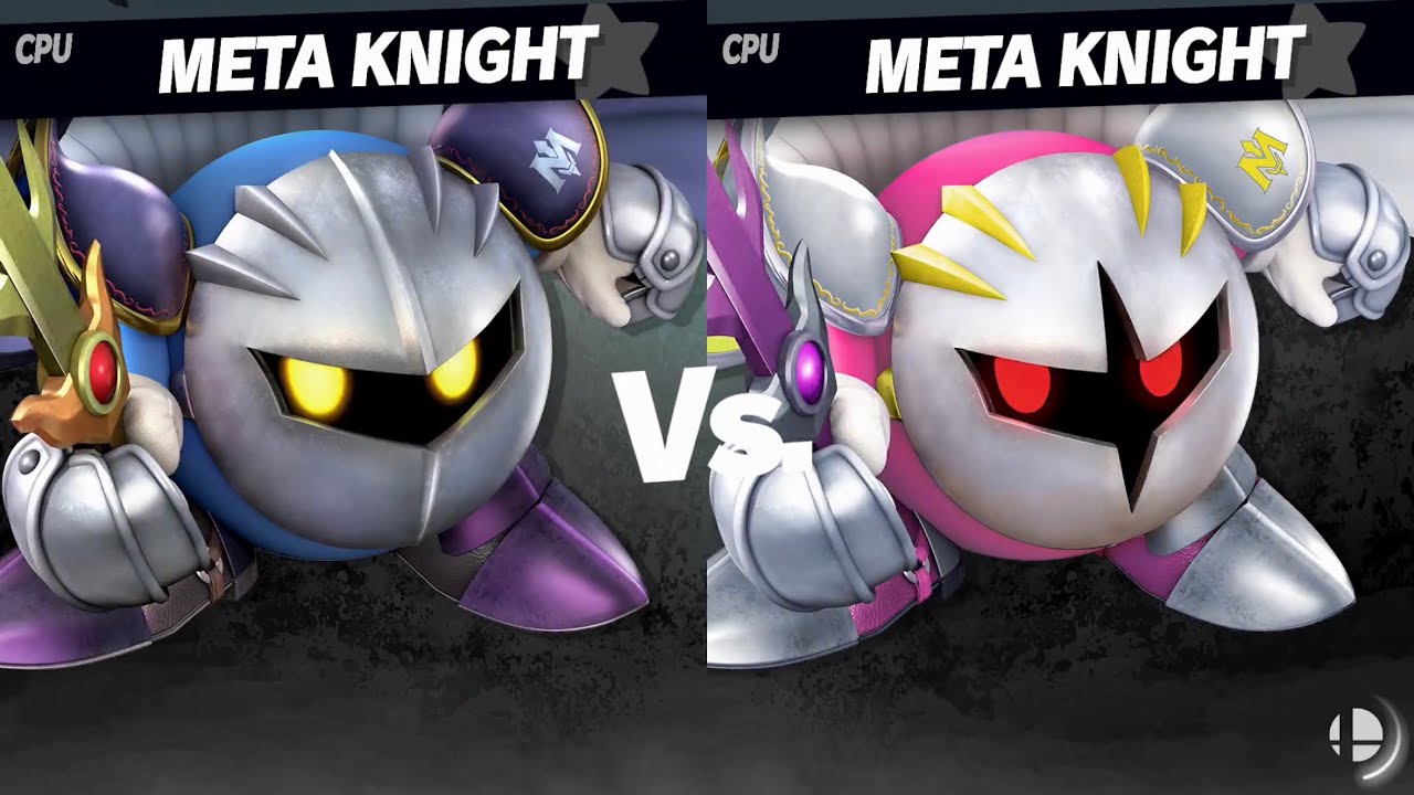 Super Smash Bros. Ultimate - Meta Knight vs Meta Knight (Galactic ...