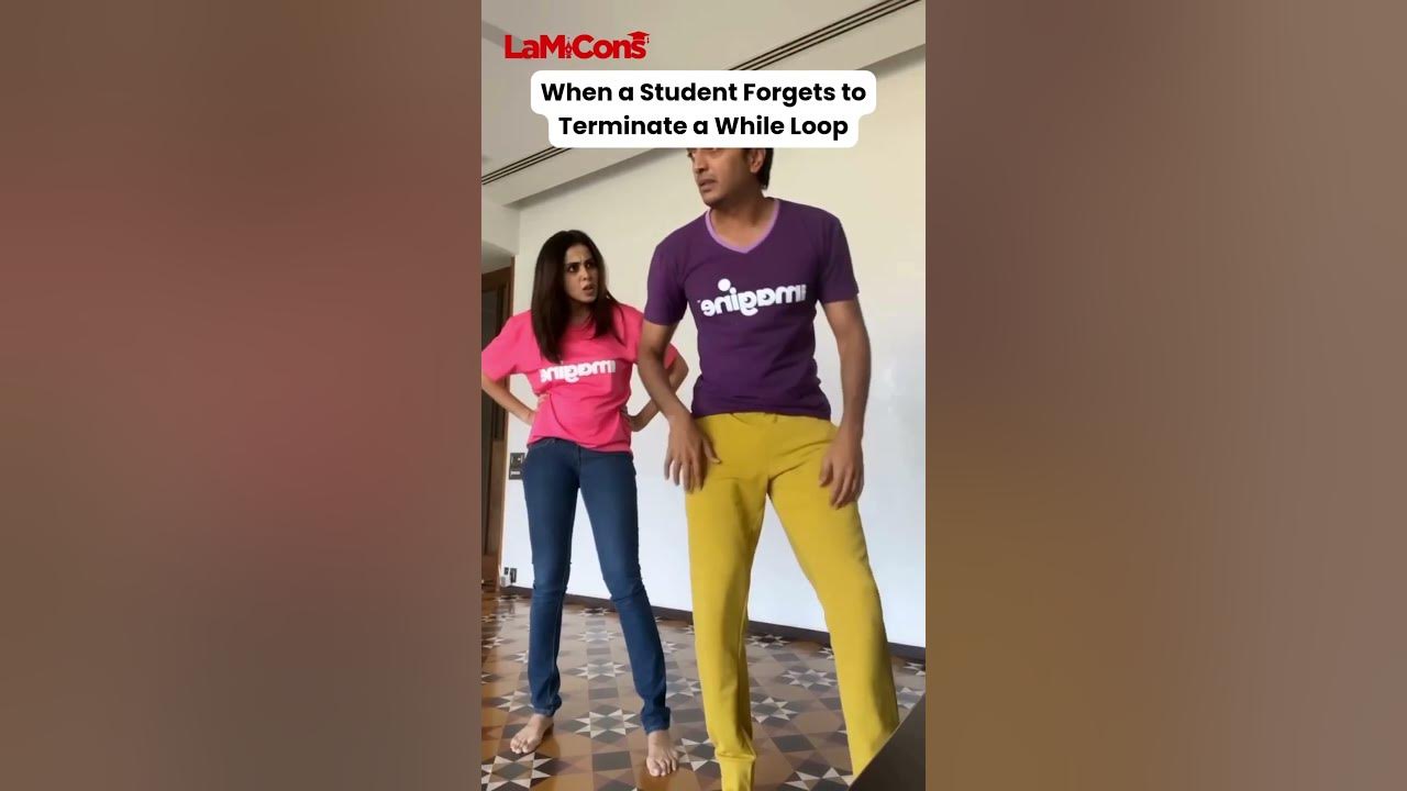 When a Student Forgets to Terminate a While Loop - YouTube