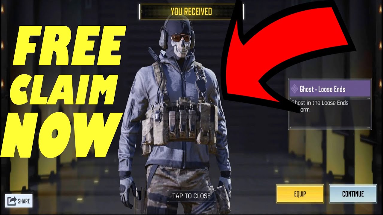 How to Unlock Free GHOST Skin For Free In Call Of Duty Mobile Global ...