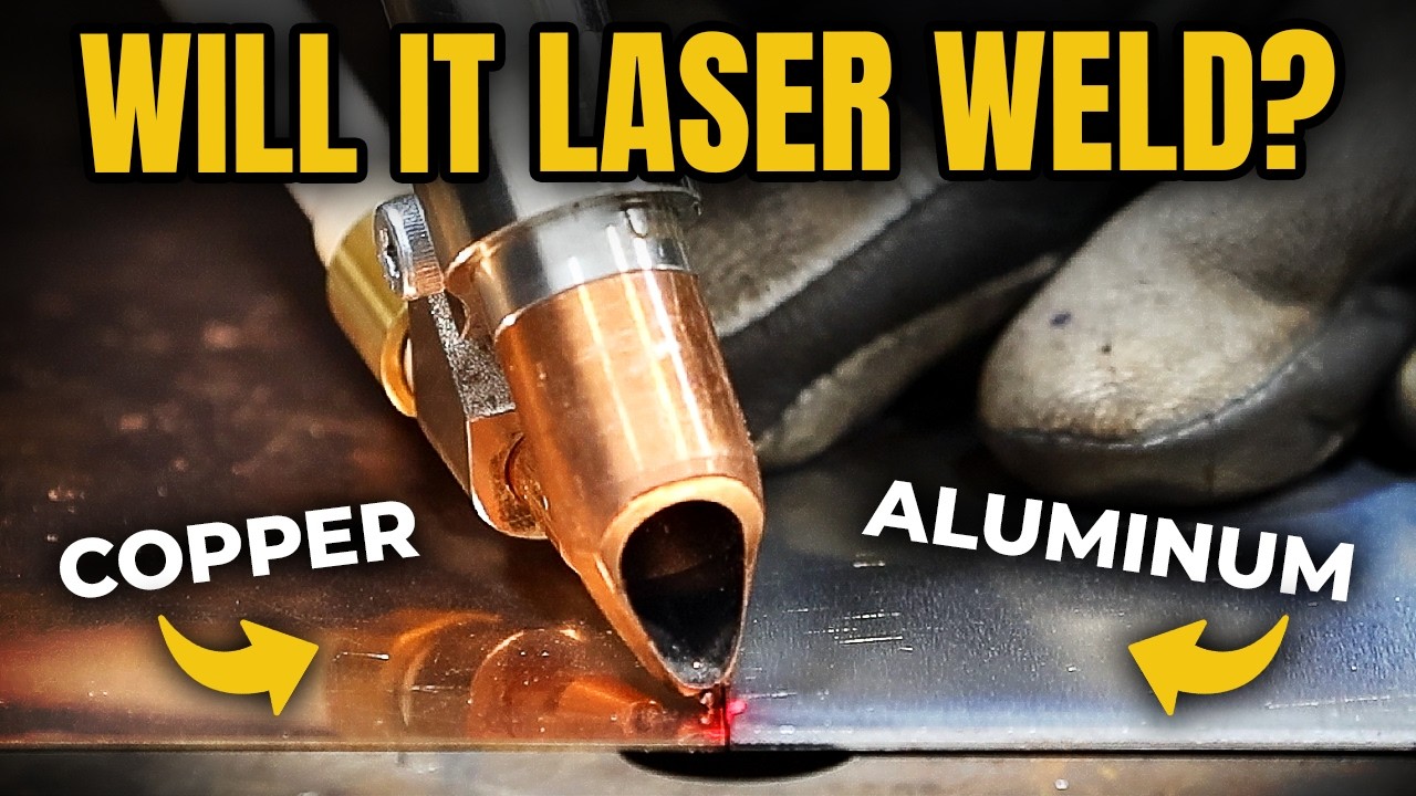 Bend Test Showdown: Handheld Laser Welding Dissimilar Metals - YouTube