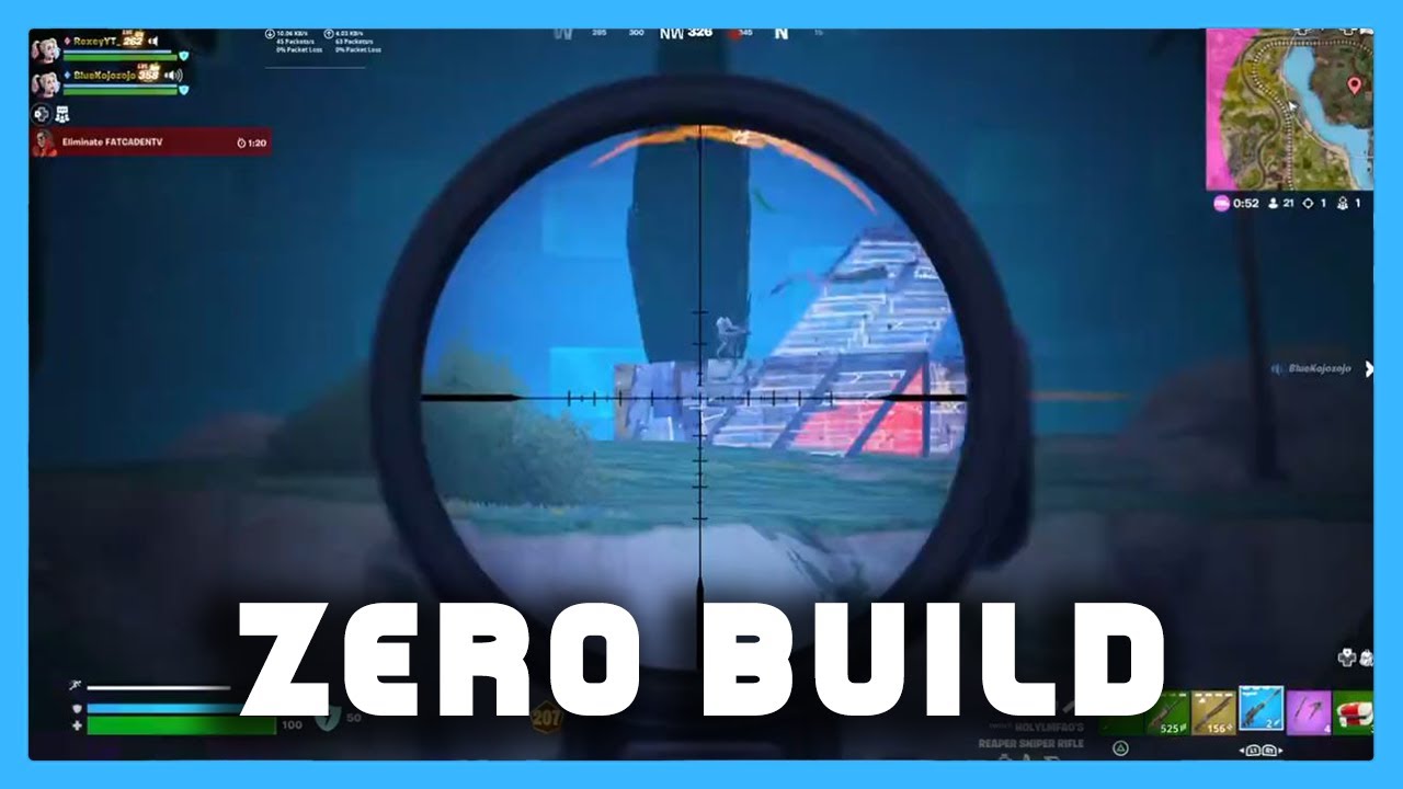 Fortnite Glitch Lets You Build in Zero Build - YouTube