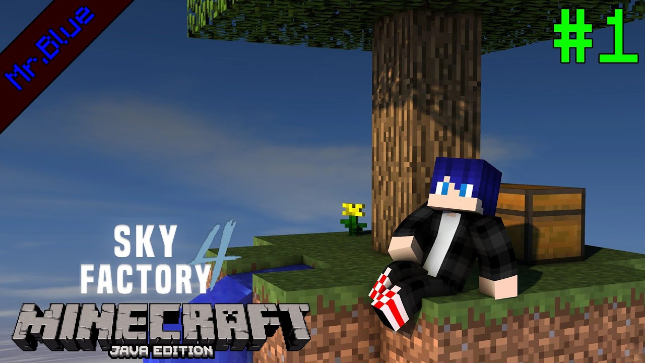 [Mr.Blue] MineCraft Sky Factory 4 #1 ทำยังไงเริ่มจากตรงไหน - YouTube