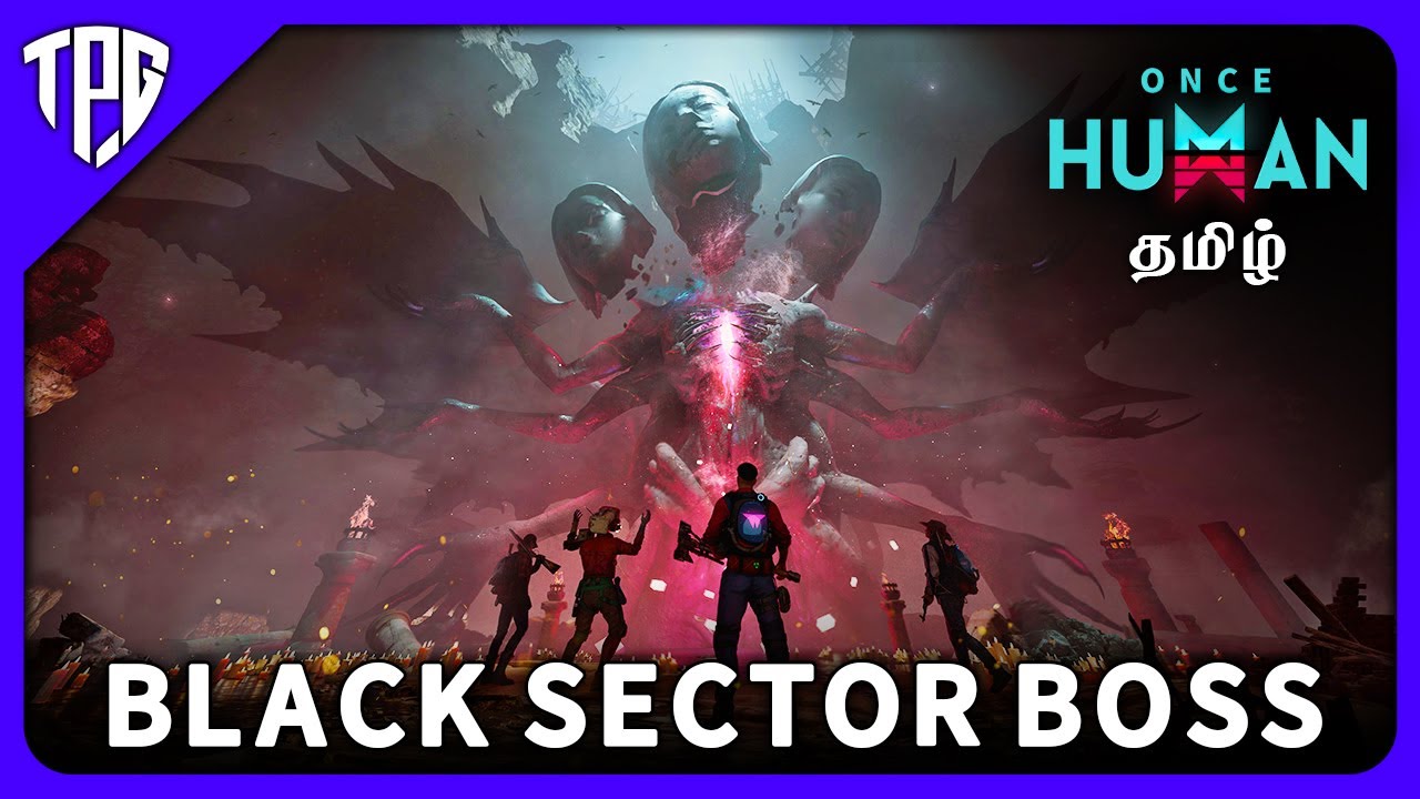 Black Sector Boss Fight | The Way of Winter | Once Human Tamil - YouTube