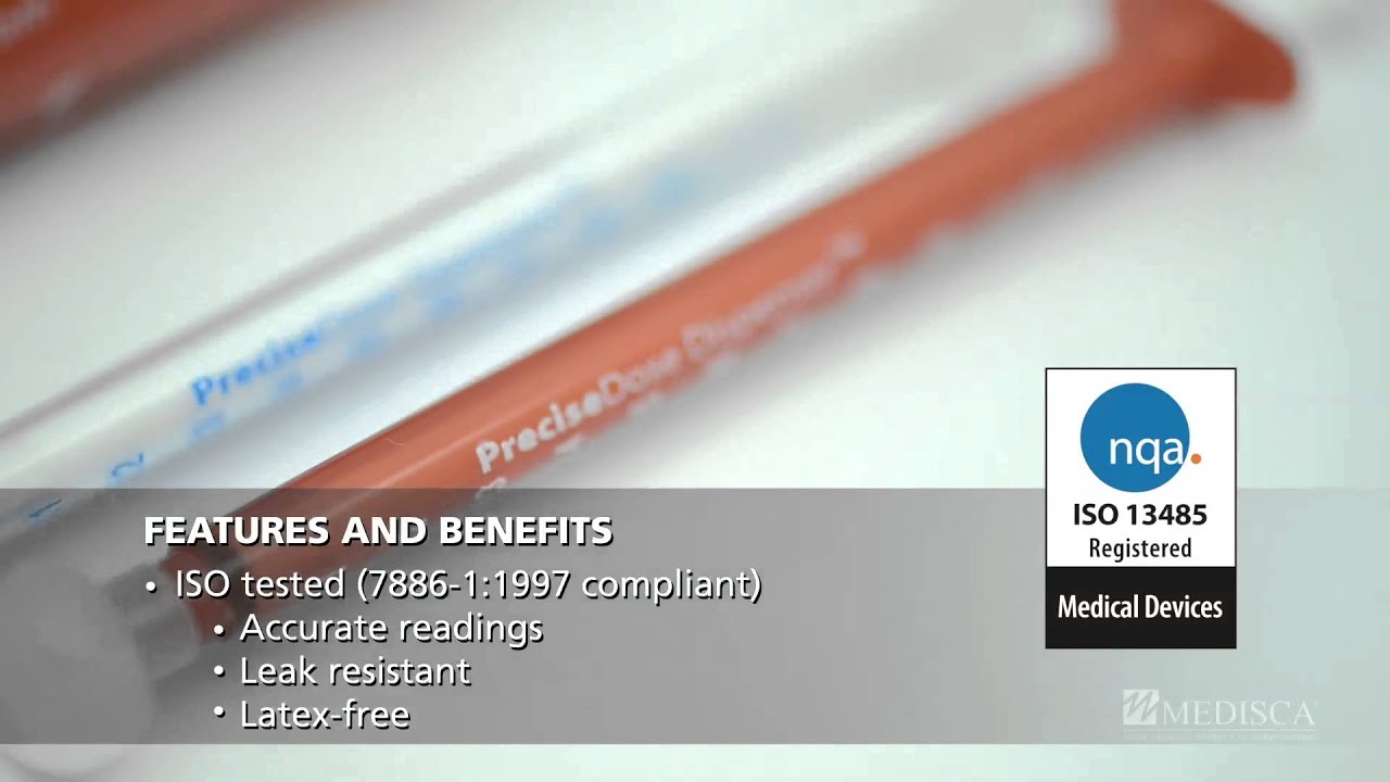 MEDISCA PreciseDose Dispenser™ System - YouTube