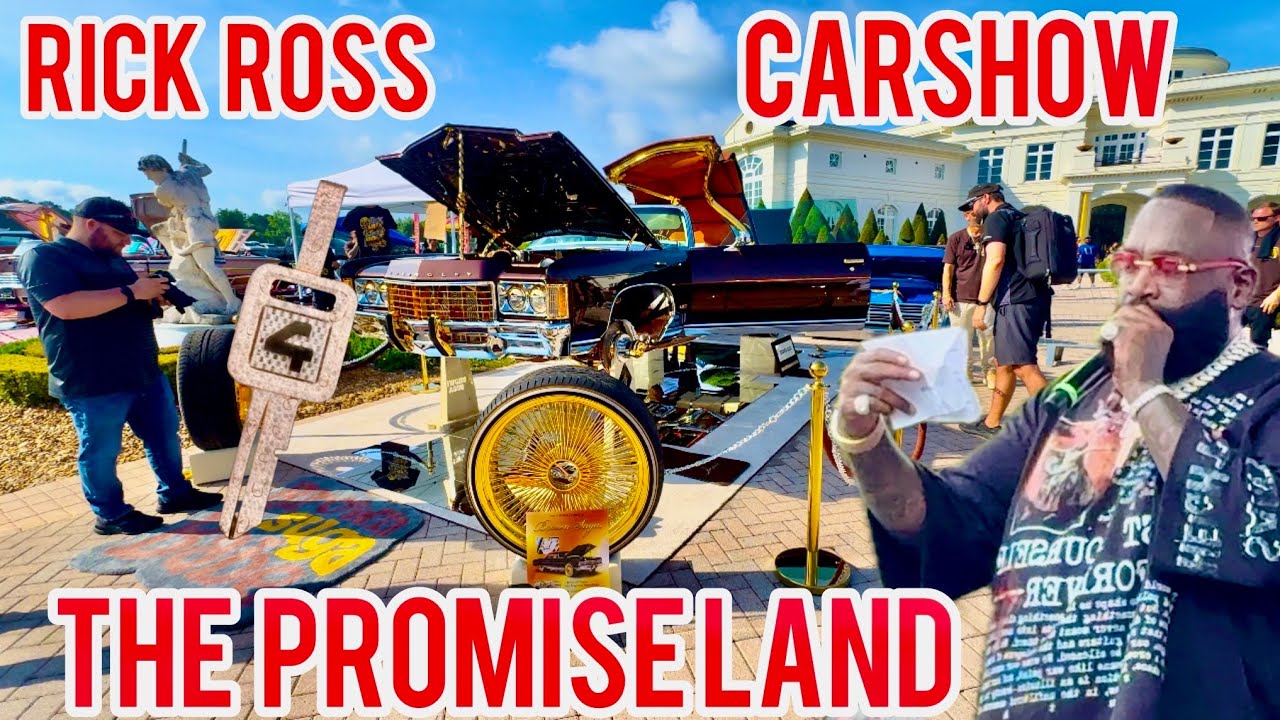 RICK ROSS 2025 Carshow at the Promise Land. Live artist performance ...