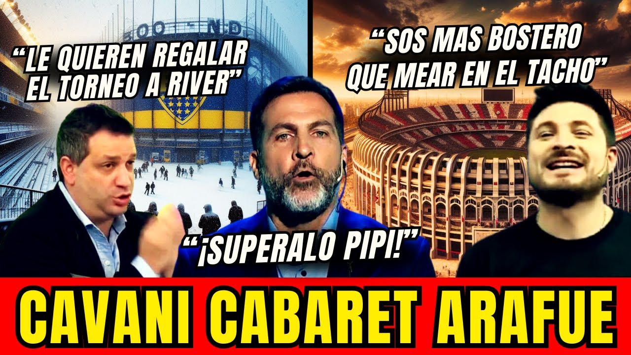 "DALE PIPI... SI ES UN NEGOCIO QUE CLASIFIQUE BOCA A LA COPA, RIVER NO ...