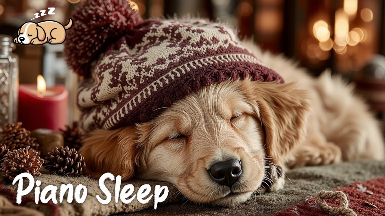 Relaxing Piano Music for Dogs ~ Puppy Sleep Aid & Anxiety Relief ...