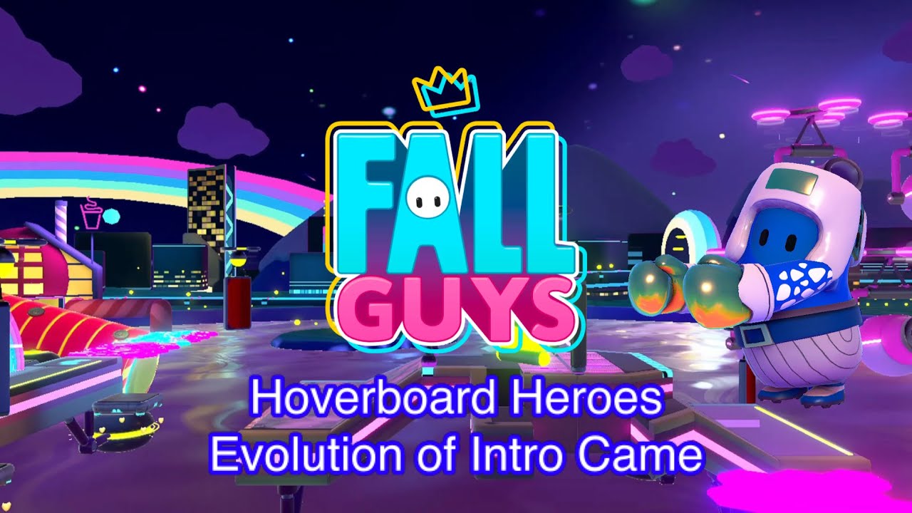 Fall Guys: Hoverboard Heroes evolution of Intro Camera - YouTube