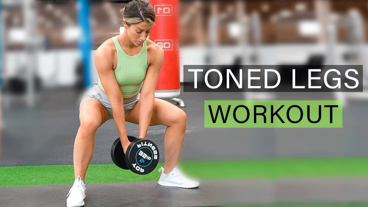 Toned Legs Workout (Toned Glutes, Inner & Outer Thighs) - YouTube