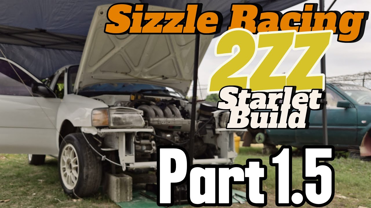 A/C on a Racecar? Sizzle Racing's 2ZZ EP82 Starlet Build | PART 1.5 ...