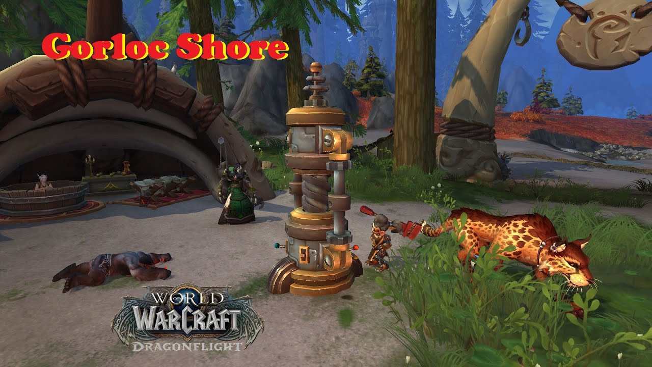 Gorloc Shore Storyline Sojourner of Azure Span DragonFlight WOW - YouTube