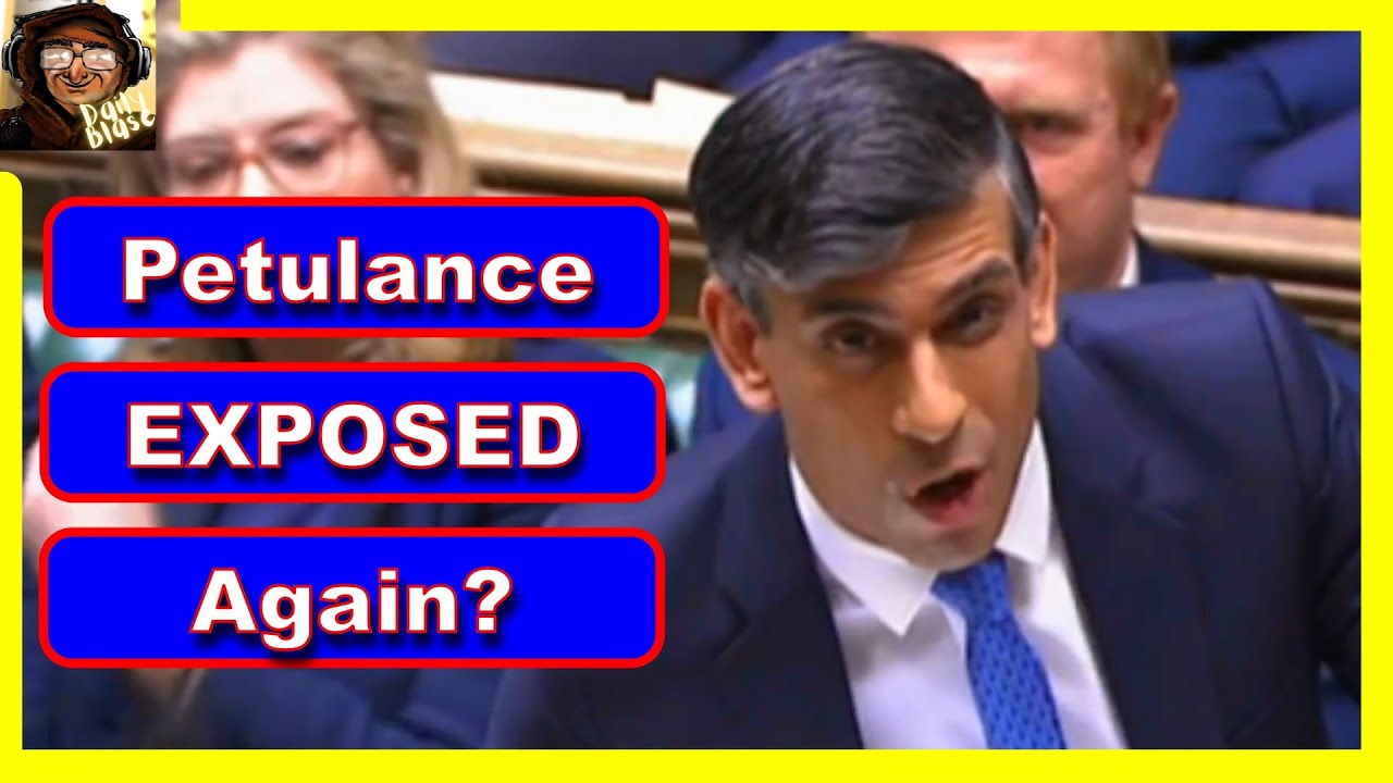 EXPOSED Rishi Sunak Really At His GENUINE Petulant BEST? - YouTube