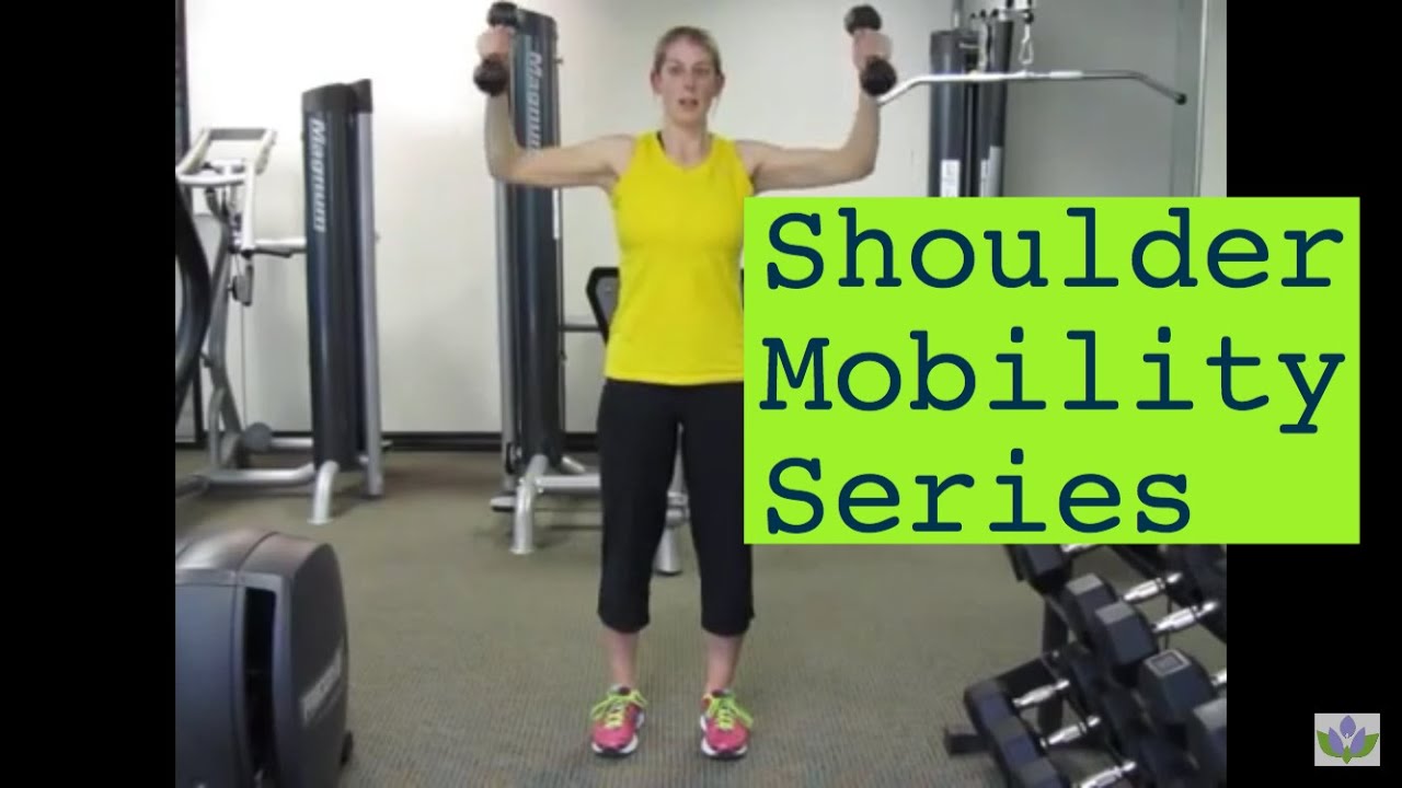 Shoulder Mobility Training with dumbbells - YouTube