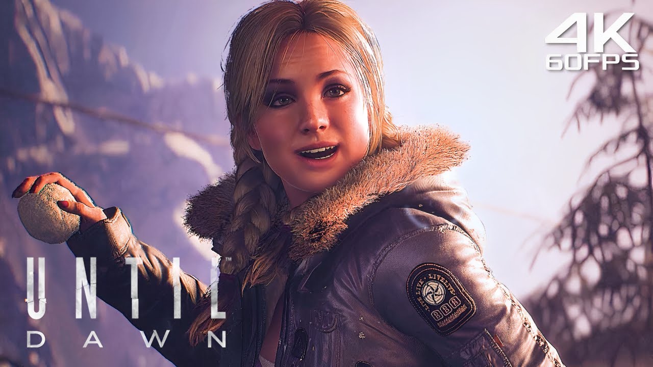 Jess and Mike Kiss Scene Until Dawn | 4K60FPS - YouTube