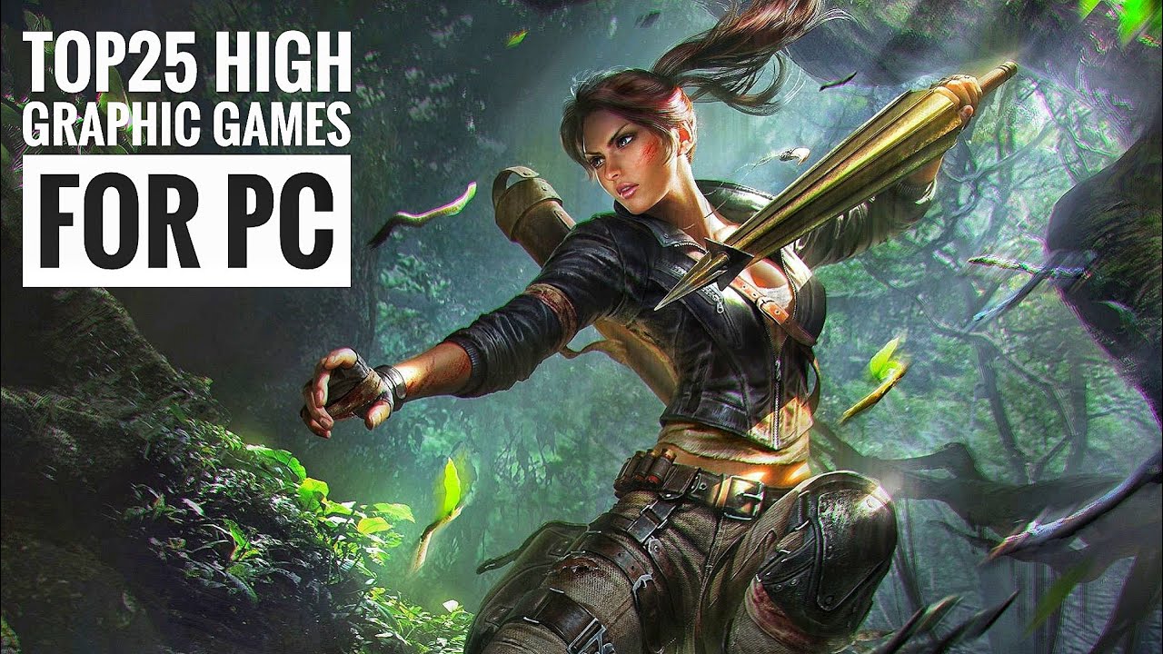 Top 25 games for 6gb and 8gb ram // 2gb vram ultra high graphics game ...