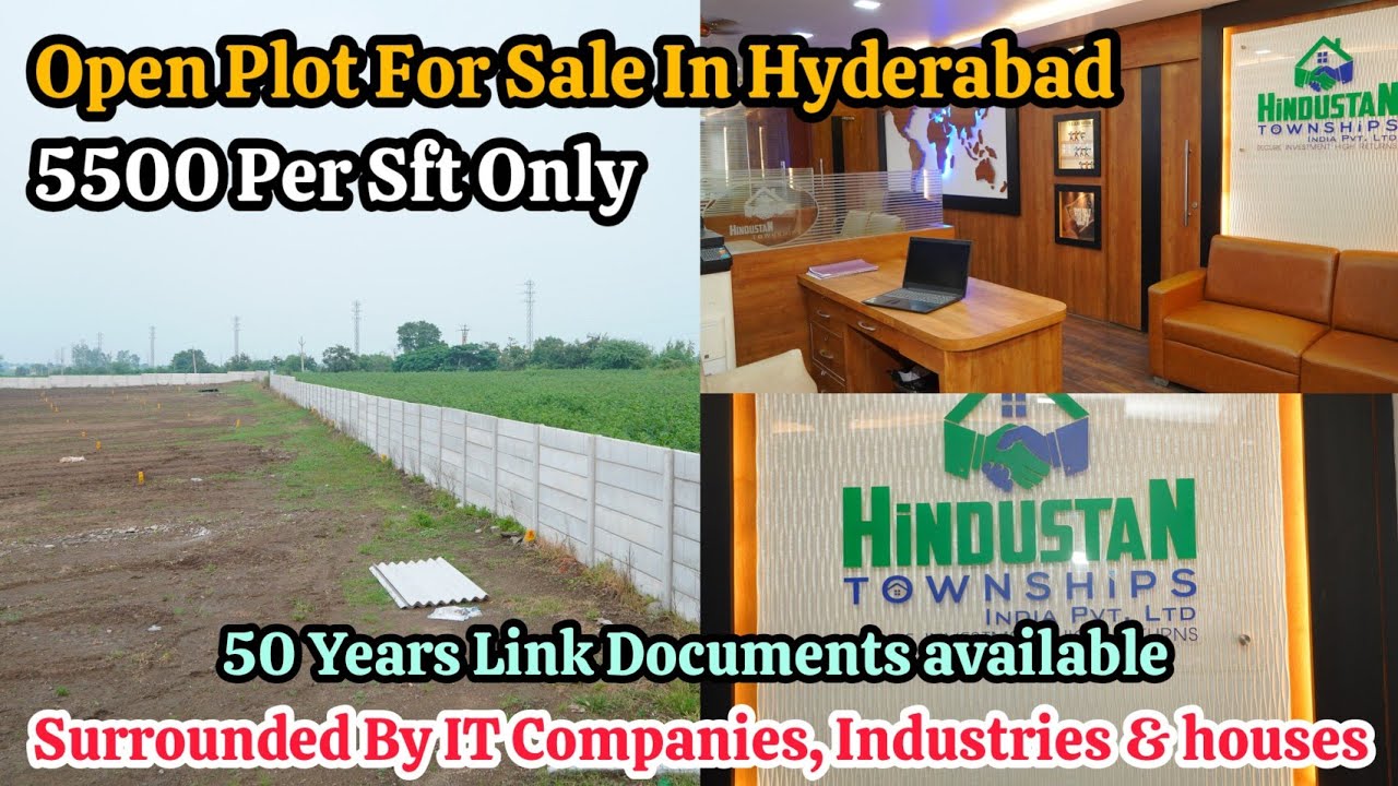 Open Plot For Sale In Hyderabad 🏡 || Best For Investment || Reputed ...