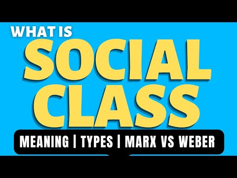 Social Class in Sociology | Types of Social Classes - YouTube