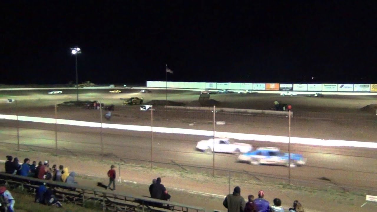 Pure Stock Main 9-28-2013 @ Prescott Valley Raceway Arizona Dirt Track ...
