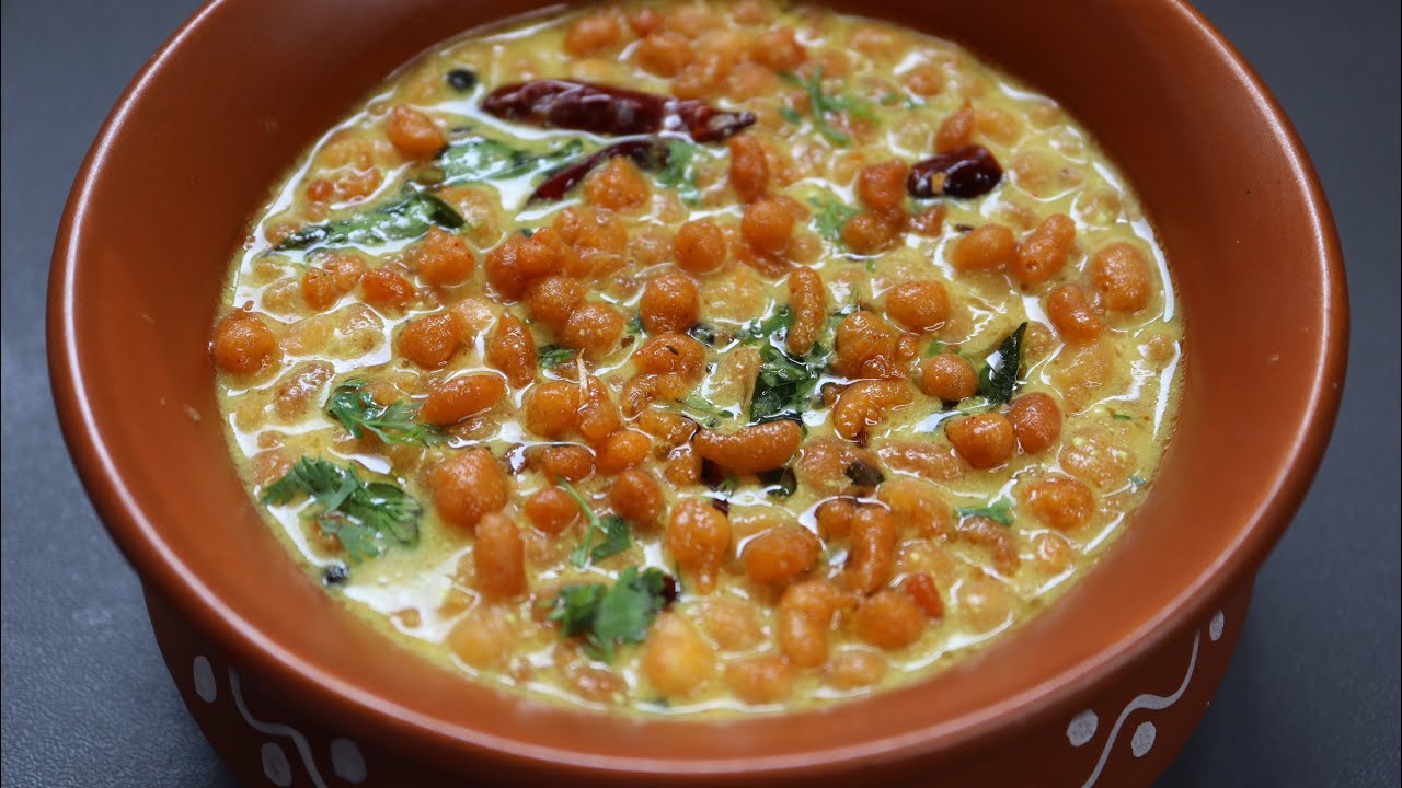 Boondi Majjiga Charu Recipe| Boondi Majjiga Pulusu| Easy Indian Boondi ...
