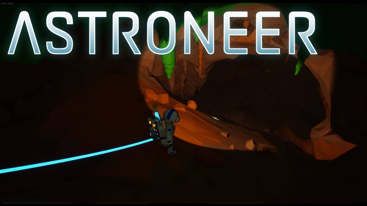 Finding A Cave | Astroneer Part 2 - YouTube