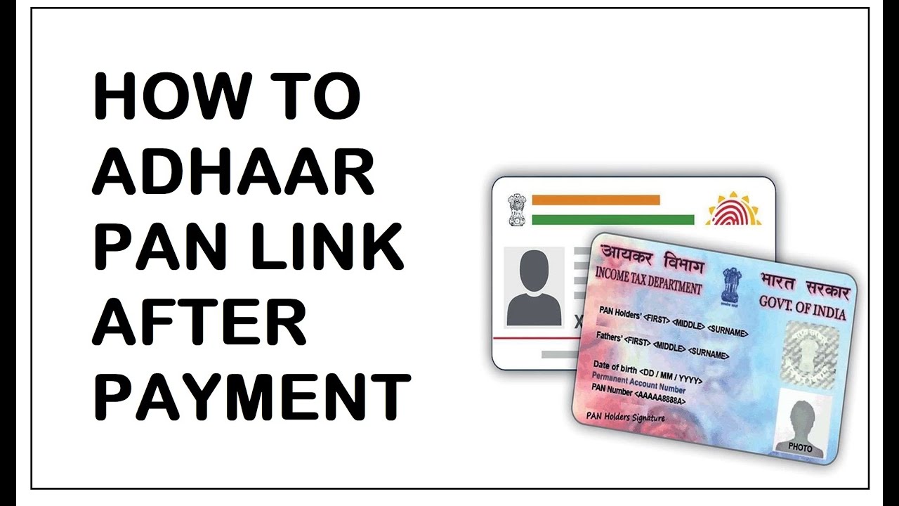 How to Link Adhar Pan After Payment | Adhar pan link | Link After ...