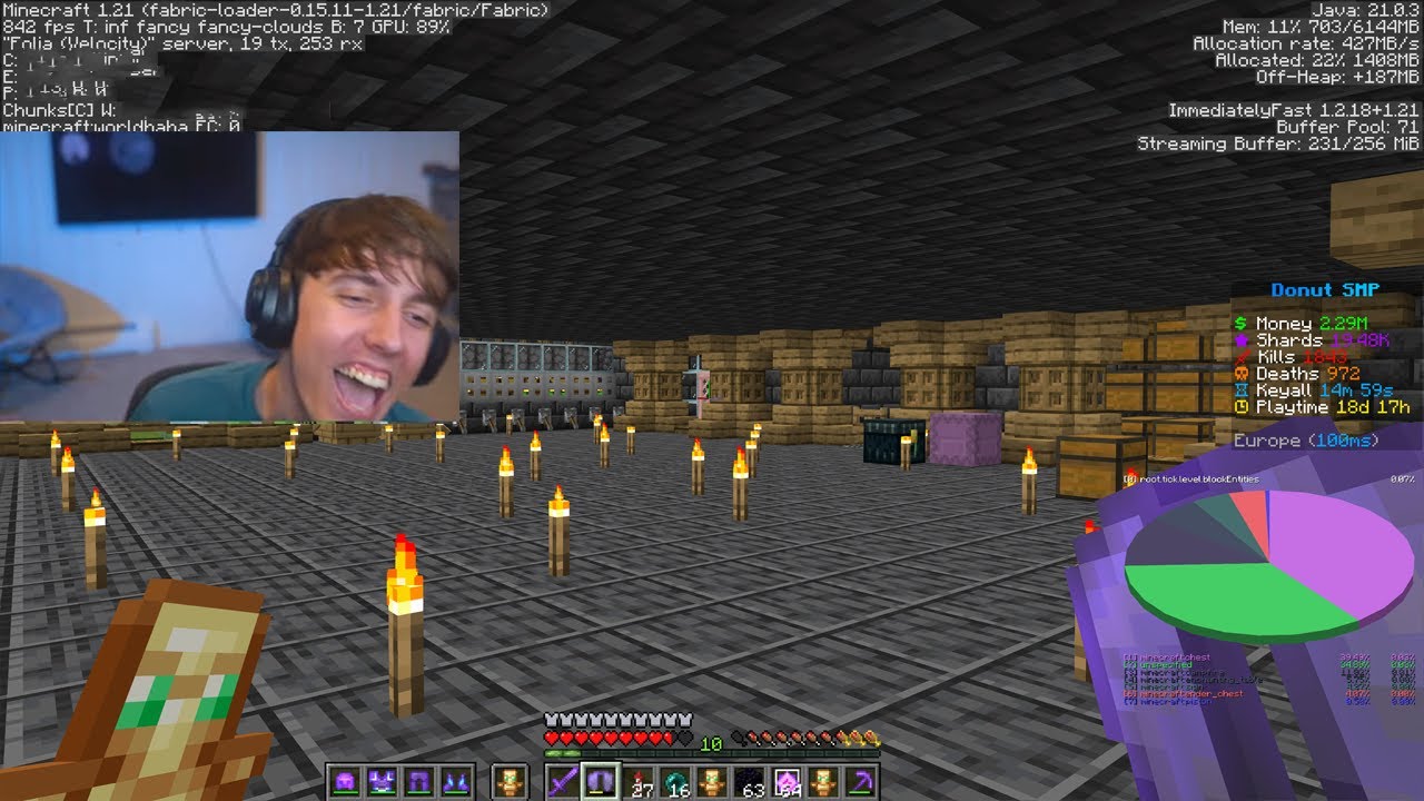 searching for bases on donut smp - YouTube