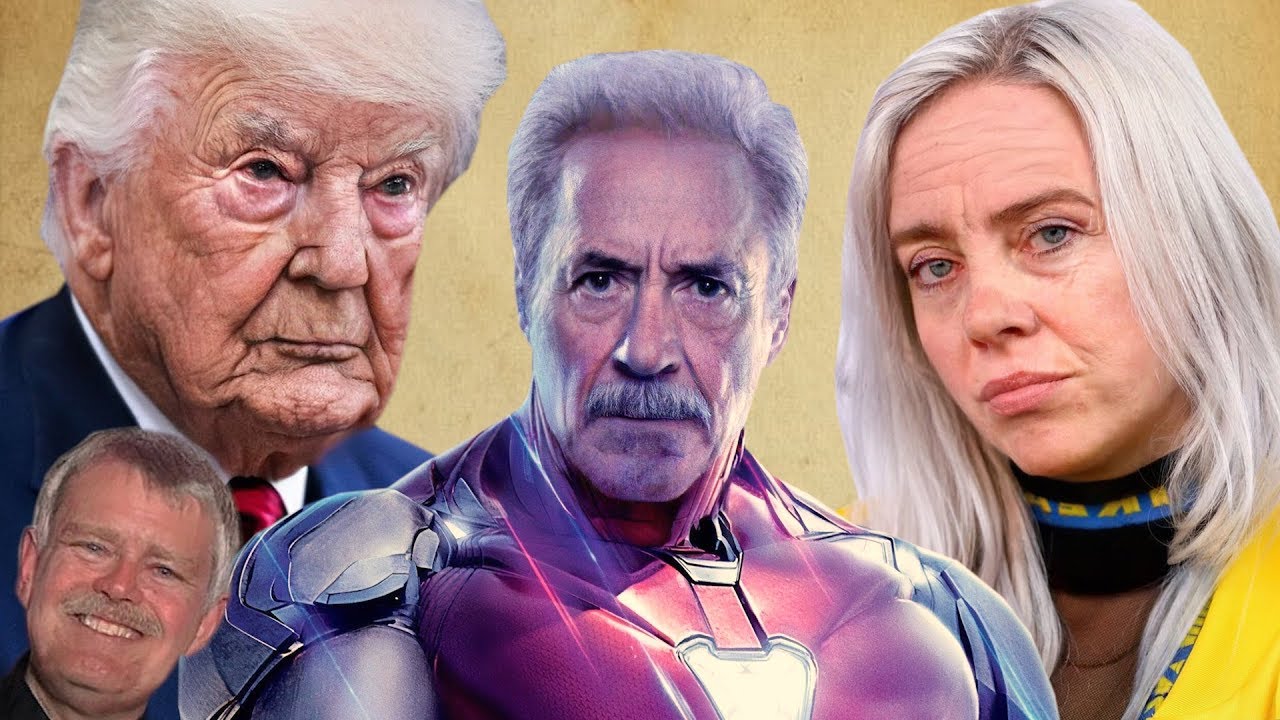 MAKING CELEBRITIES OLD (old-age filter) - YouTube