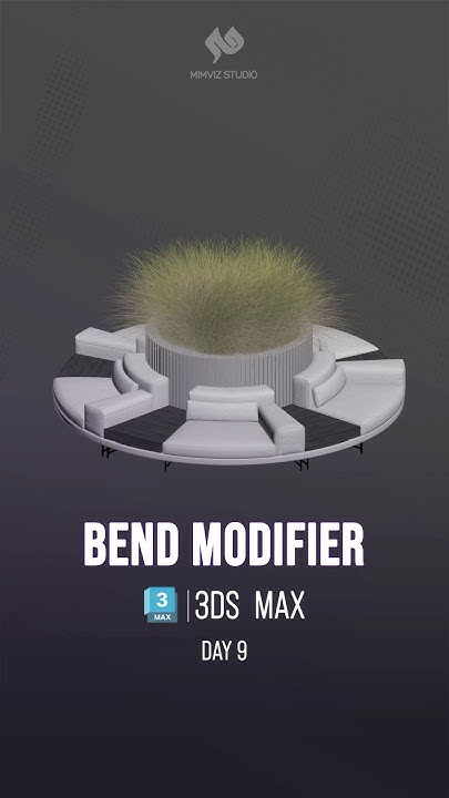#3dsmax | Bend Modifier - YouTube