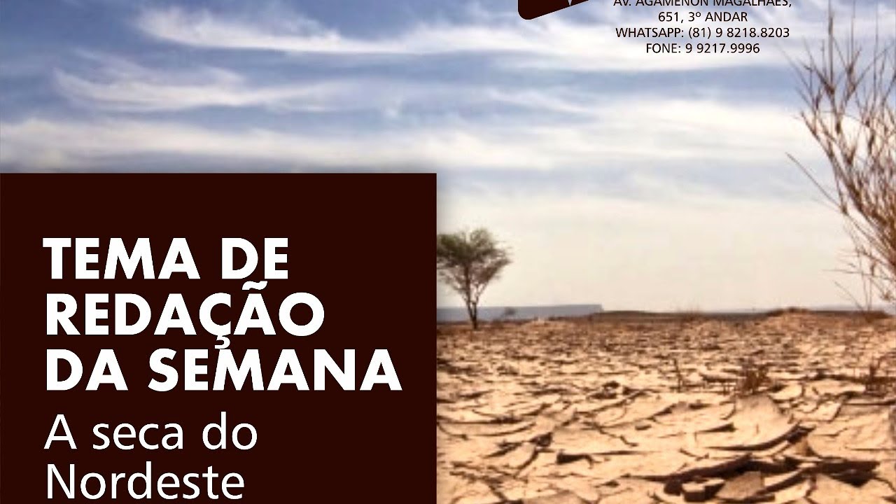 AULA 05 - Redação em debate: A SECA NO NORDESTE - YouTube