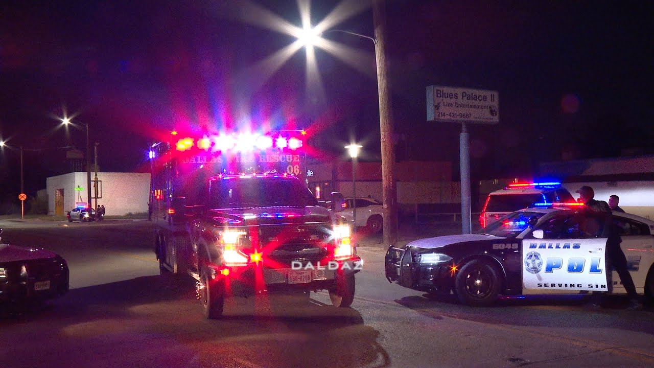 Dallas Police Secure Crime Scene 2800 Al Lipscomb Way - YouTube