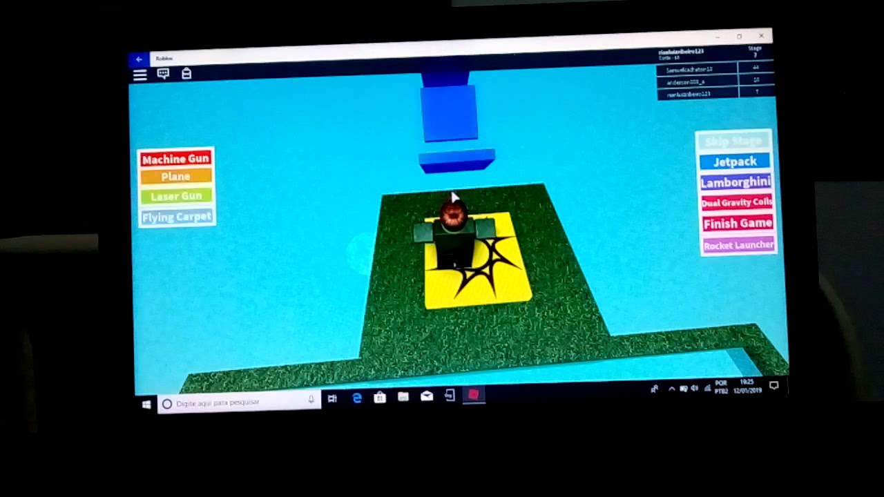 Jogando Roblox no notebook Dell - YouTube